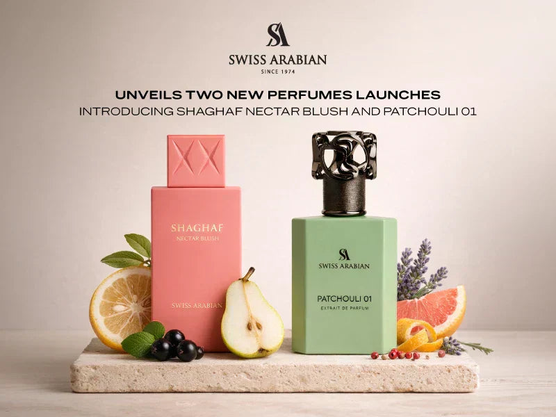 Swiss Arabian Unveils Two New Perfumes and Launches – Swiss Arabian US