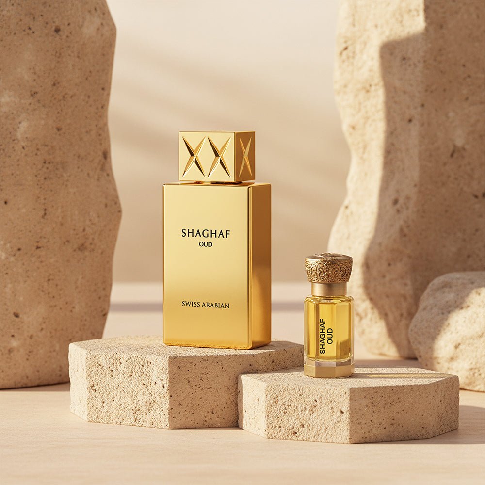 SHAGHAF OUD PERFUME + OIL – Swiss Arabian US